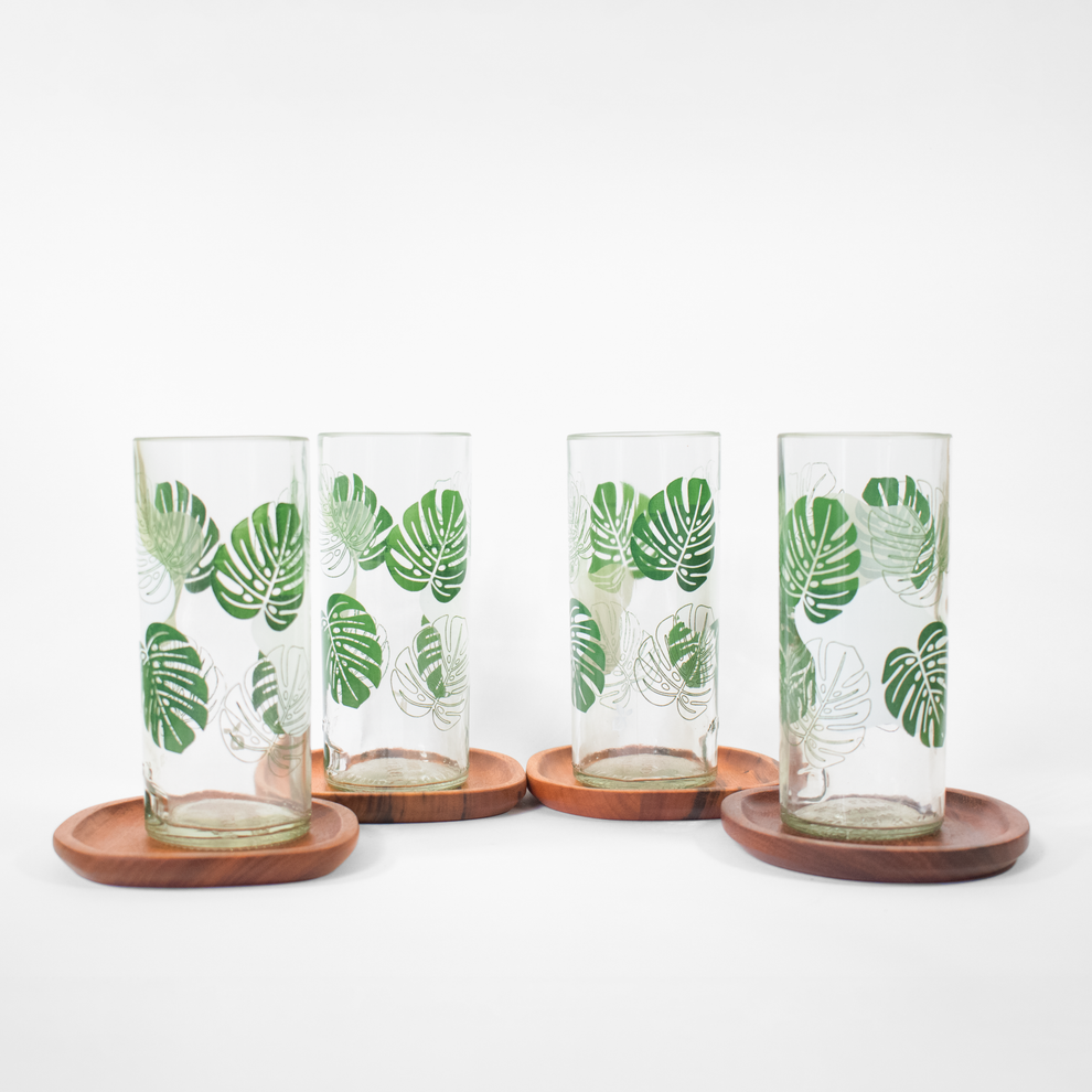 Low Transparent Glass / 4 pack 8oz – Gronn Guatemala
